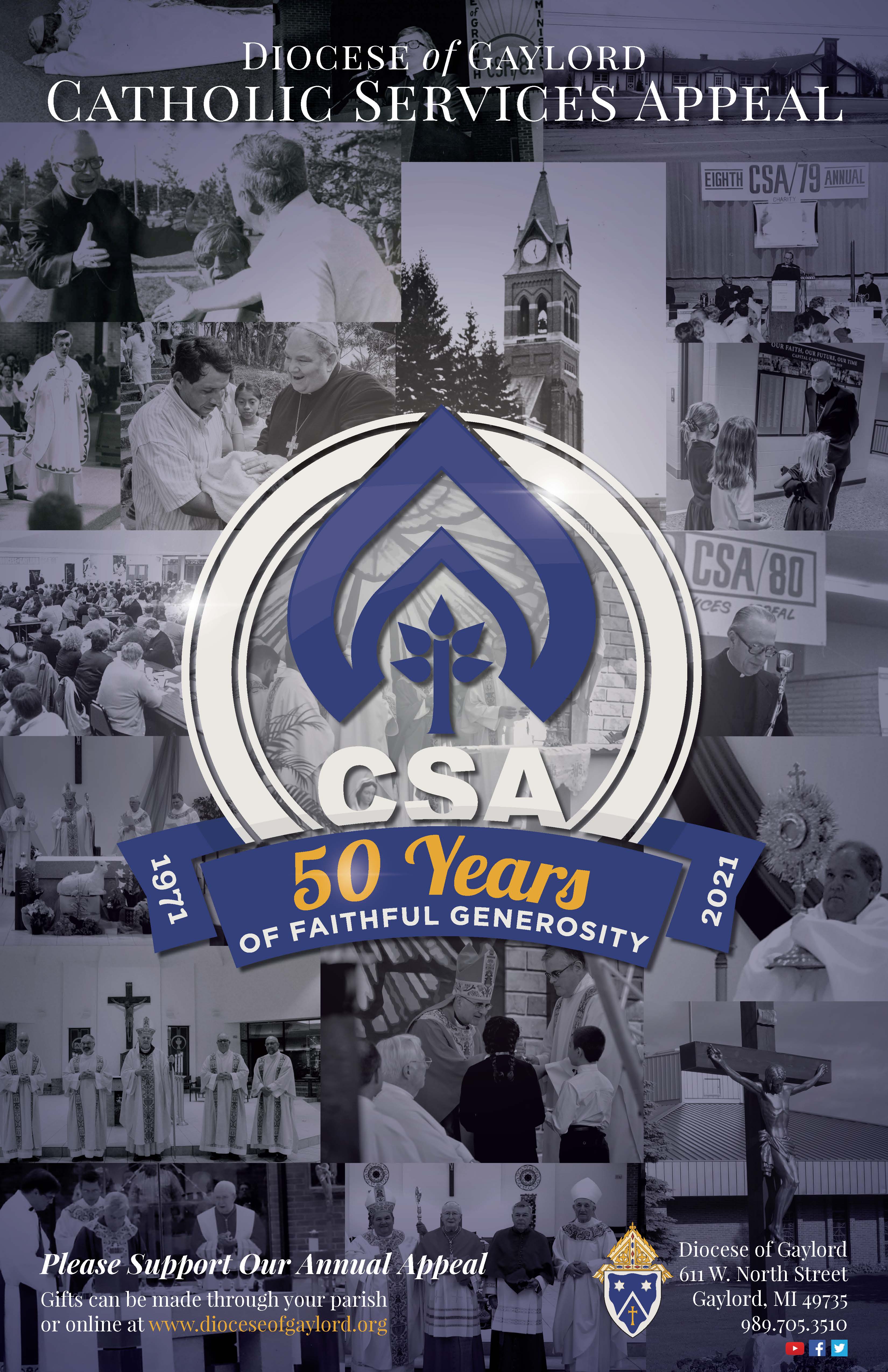 Diocese of Gaylord | 2021 CSA Poster Image
